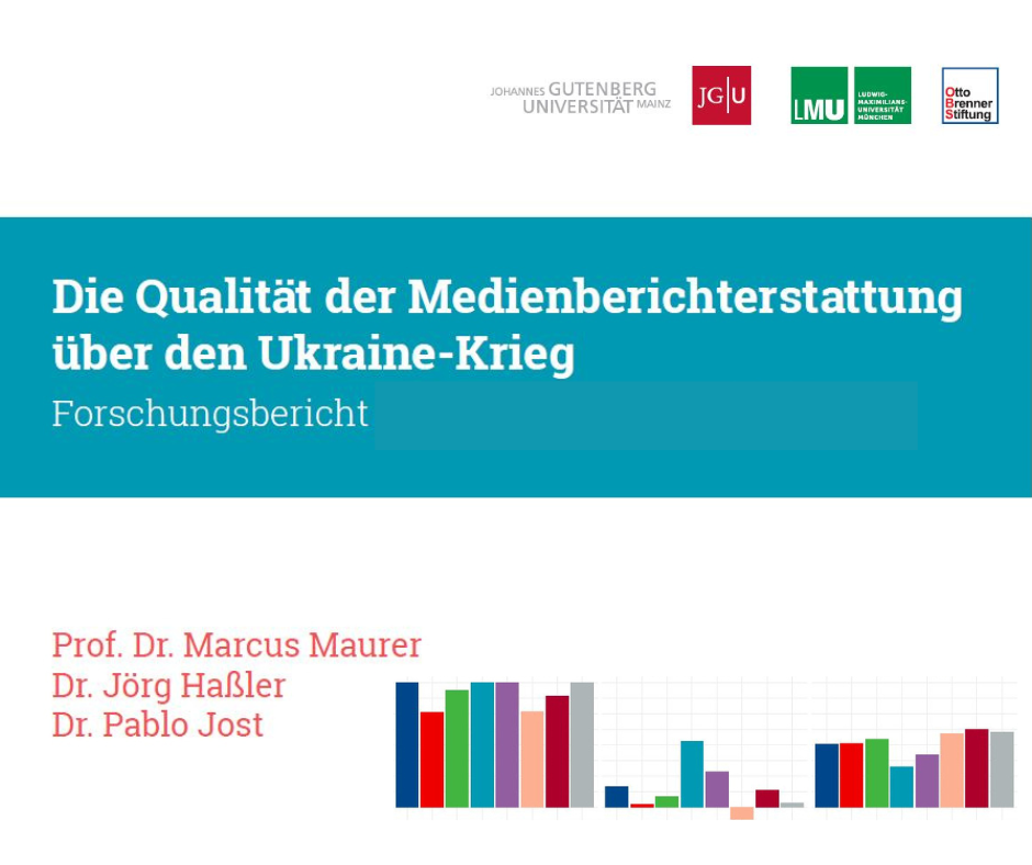 Die Qualität der Berichterstattung über den Ukraine-Krieg